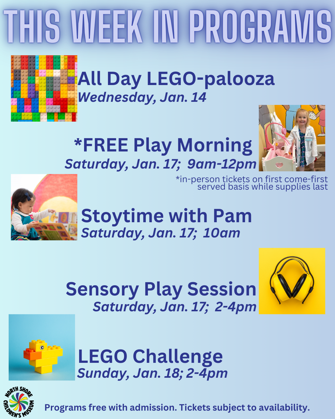 Upcoming Programs – Week of January 12, 2026 - Creative Collective